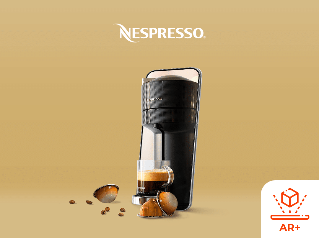 Nespresso - Vertuo Réalité Augmentée - Web AR